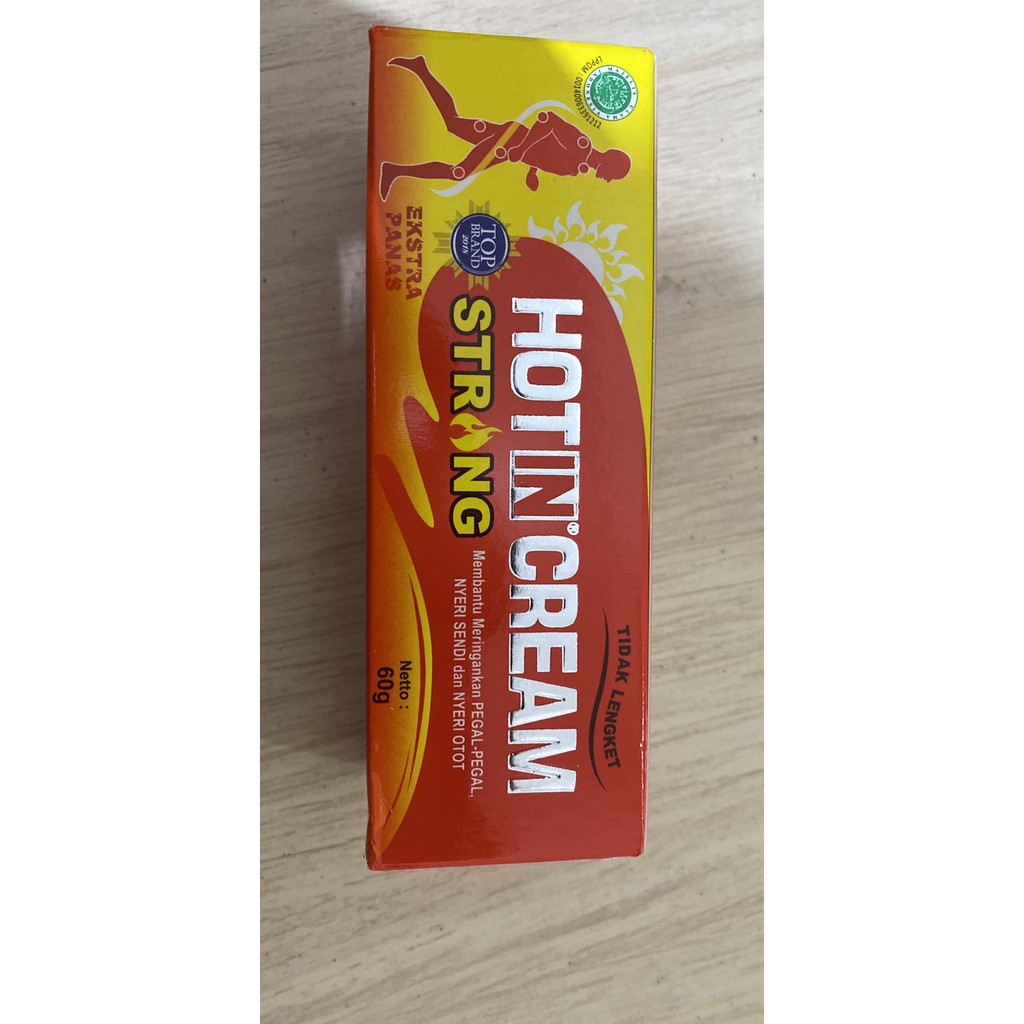 Jual Hotin cream tube merah strong 60 gram | Shopee Indonesia
