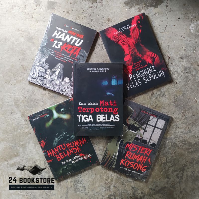 Jual Kumpulan Novel Horror, Horor, Penampakan Hantu, Cerita Misteri Dan ...