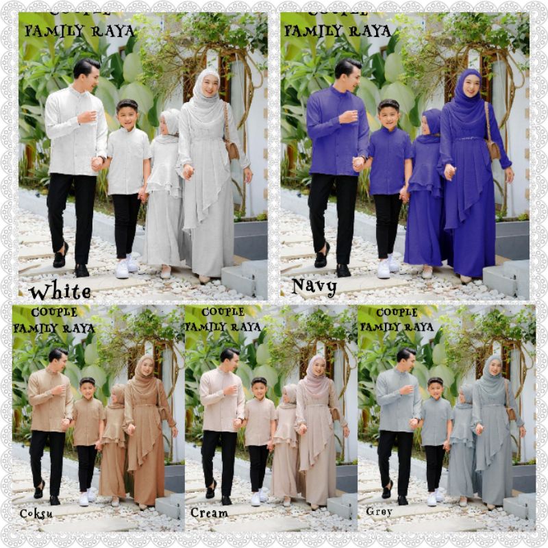 Jual Couple Family Raya Set - Seragam Keluarga Terbaru - Family Daily ...