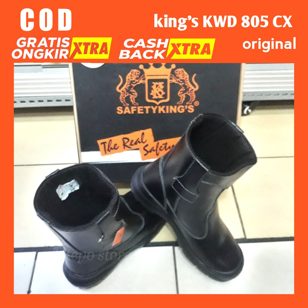 Jual Sepatu Safety King's KWD 805 CX Original Safety Shoes Kings 805 Cx ...