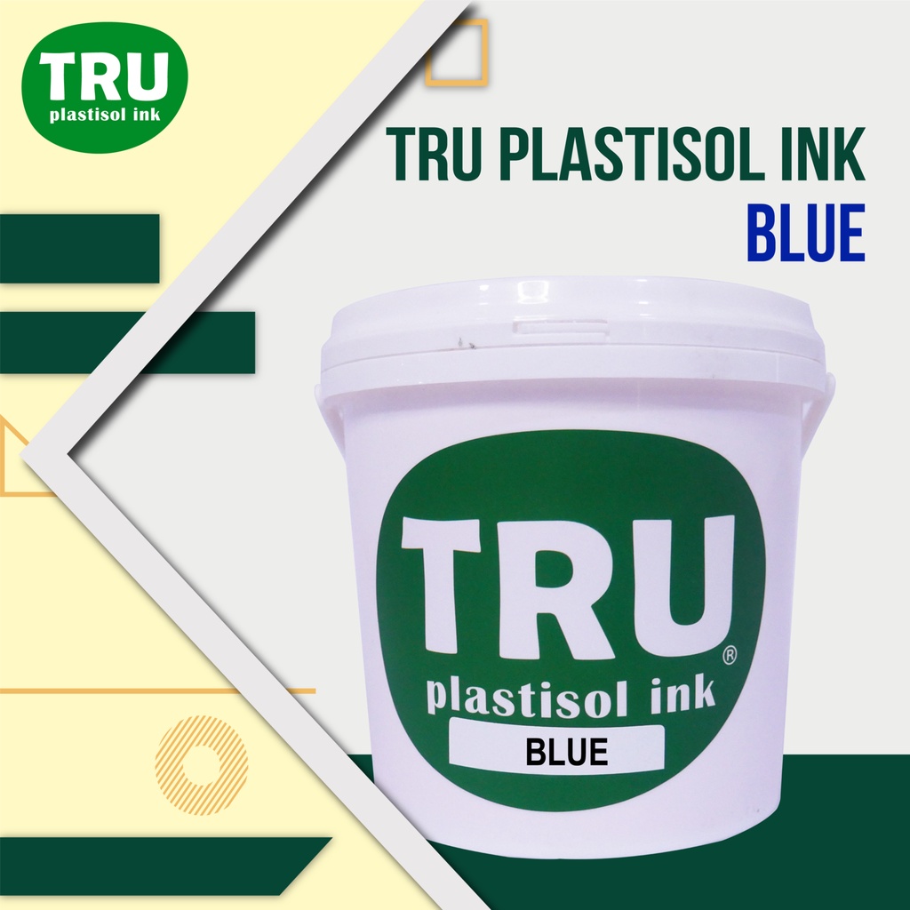 Jual TRUcolor Plastisol Blue Tinta Sablon Distro Biru 1kg Original ...