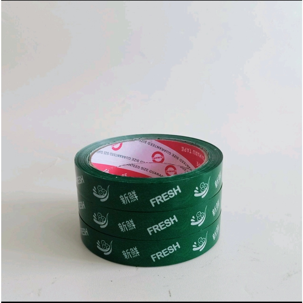 Jual Lakban Sayur/Lakban Fresh Vegetable/Isolasi Sayur Daimaru/Lakban ...