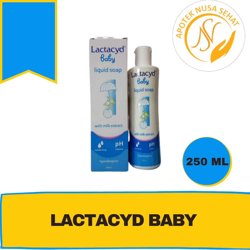 Jual LACTACYD BABY LIQUID SHOAP @250 mL | Shopee Indonesia