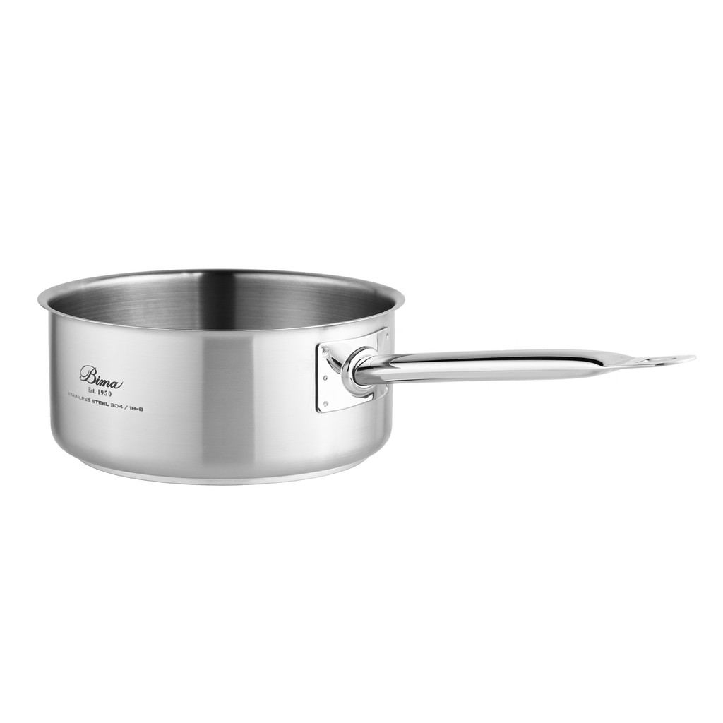 Jual Bima Chefs Shallow Sauce Pan D 18 cm, H 8 cm, 2.0 L, SUS 304 ...