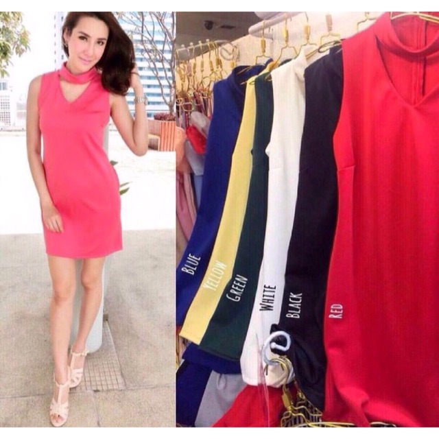 Jual Baju import bangkok dress ( neon) | Shopee Indonesia