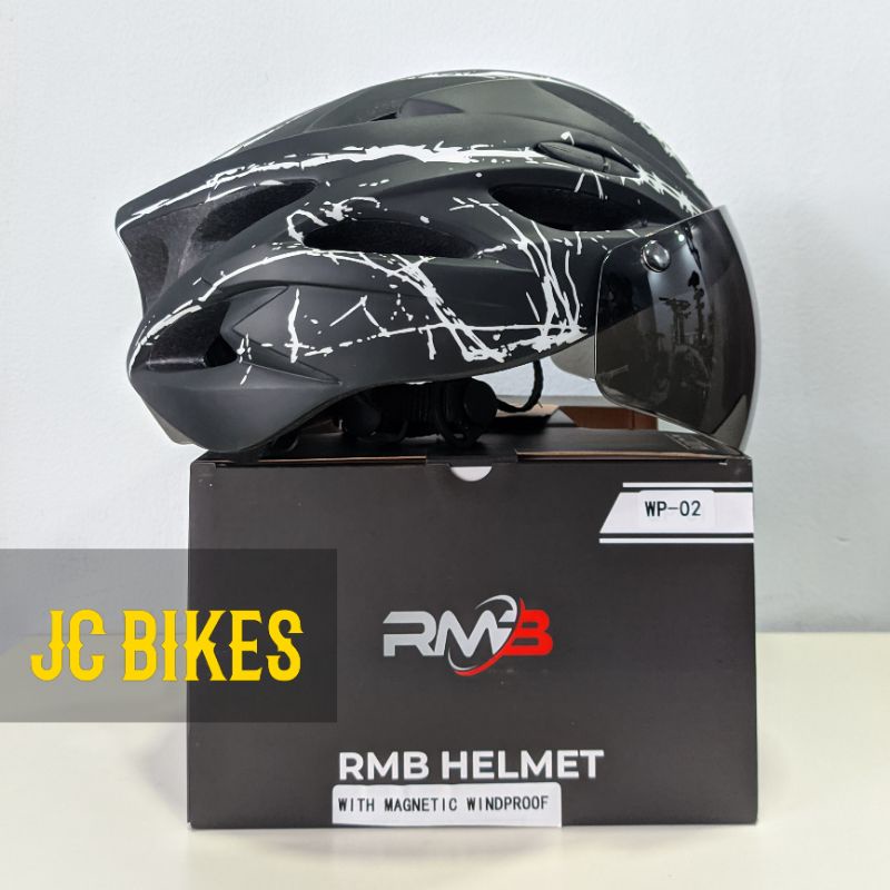 Jual Helm Sepeda RMB WP 02 By Element With Magnetic Windproof Original ...