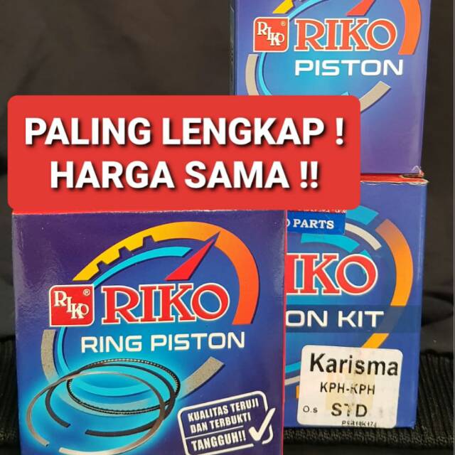 Jual PISTON KIT HONDA KARISMA (KPH) Ov. STD-2.00 HARGA SAMA! | Shopee ...