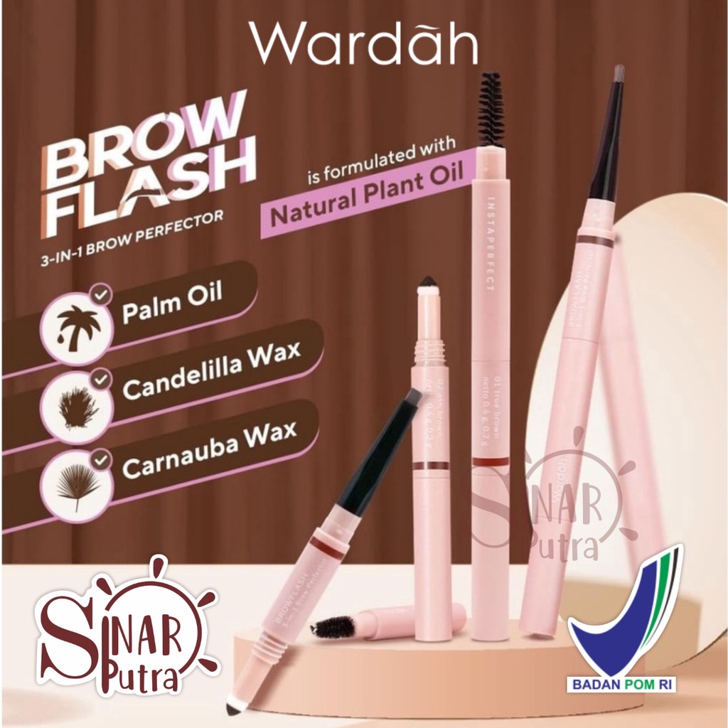 Jual Instaperfect Brow Flash 3 in 1 Brow Perfector | Pensil Alis ...
