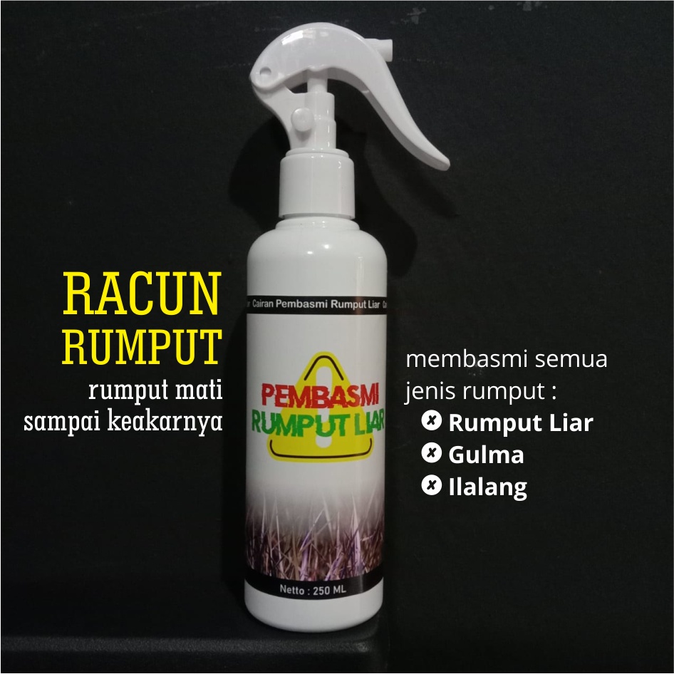 Jual OBAT RUMPUT MATI SAMPAI AKAR 250ml | Shopee Indonesia