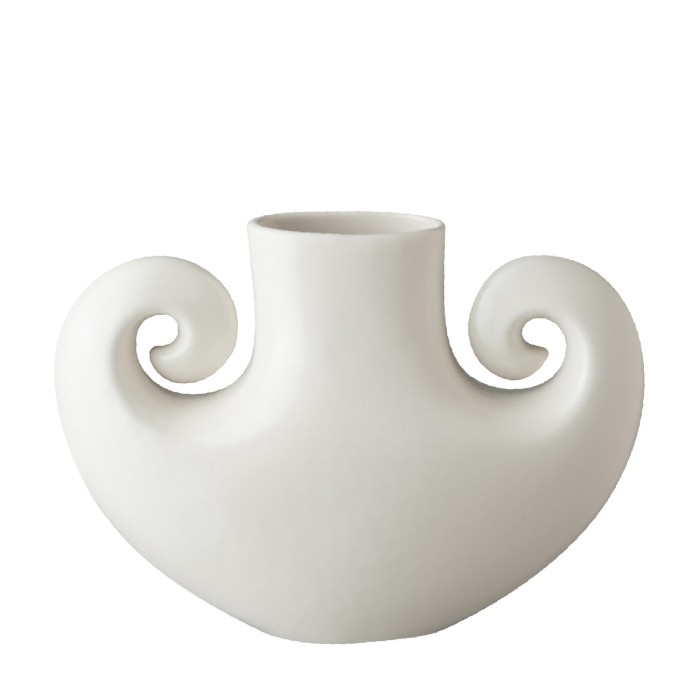 Jual Double Spiral Vase / Vas Bunga Jenggala 20 x 6,5 x 15 cm | Shopee ...
