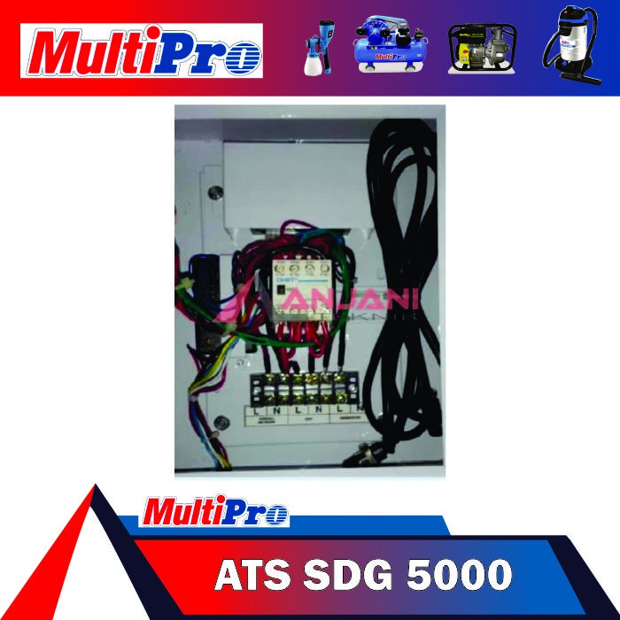Jual MULTIPRO ATS SDG 5000 WATT UNTUK GENSET 5000WATT AUTOMATIC ...