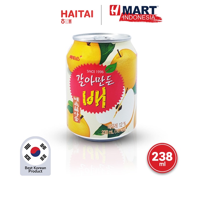 Jual HAITAI Crushed Pear Juice - Minuman Rasa Buah Pir 238ml | Shopee Indonesia