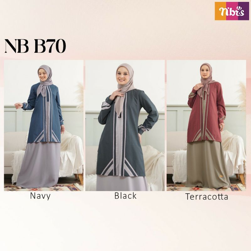Jual NB B70 | Gamis Nibras terbaru | Nibras Cantik | Nibras 2022 ...