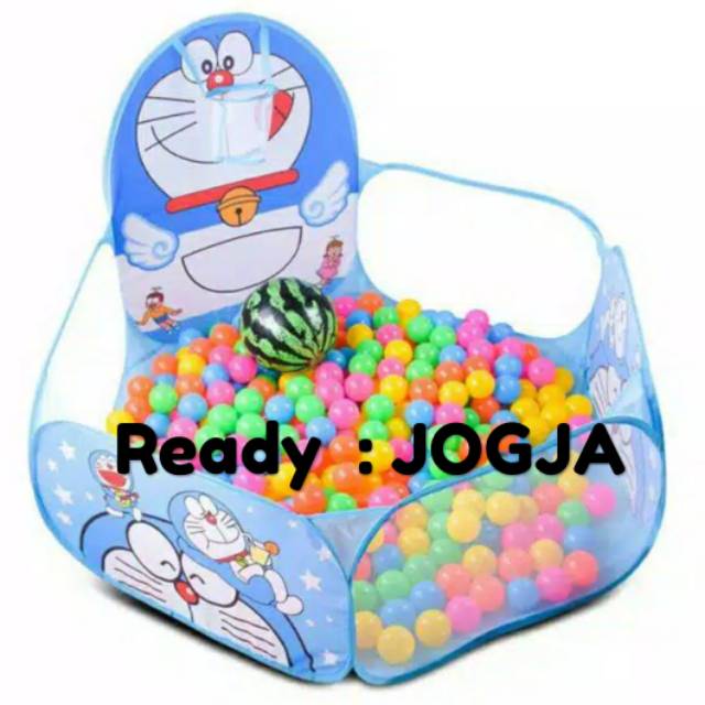 Jual Tenda mandi bola / keranjang mandi bola doraemon | Shopee Indonesia