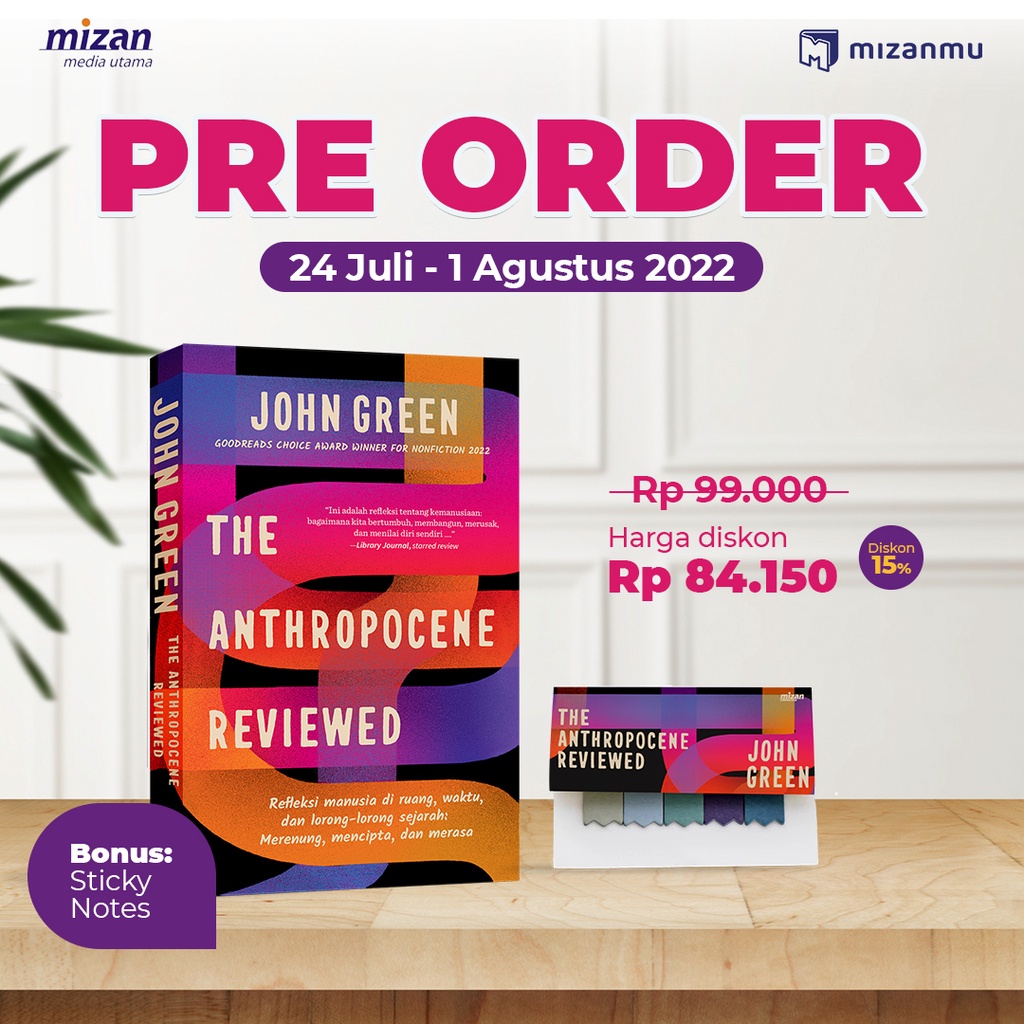 Jual Buku The Anthropocene Reviewed - John Green | Shopee Indonesia
