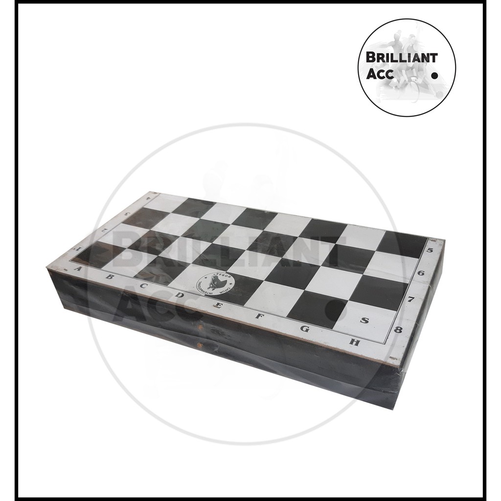 Jual Catur Kayu Pion Plastik / Papan Catur / Chess / Board Game ...