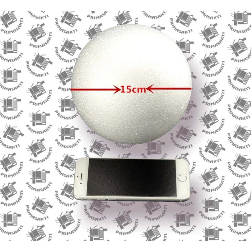 Jual Sterofoam Gabus bola 15 cm putih 1 BIJI | Shopee Indonesia