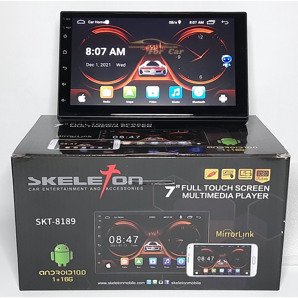 Jual Head Unit Android 7 inch SKELETON SKT-8189 | Shopee Indonesia