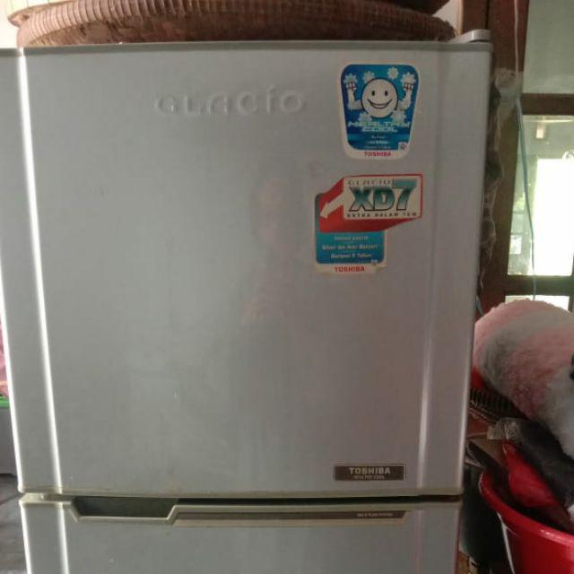 Jual Rak kulkas lemari es Toshiba glacio 2 pintu custom | Shopee Indonesia