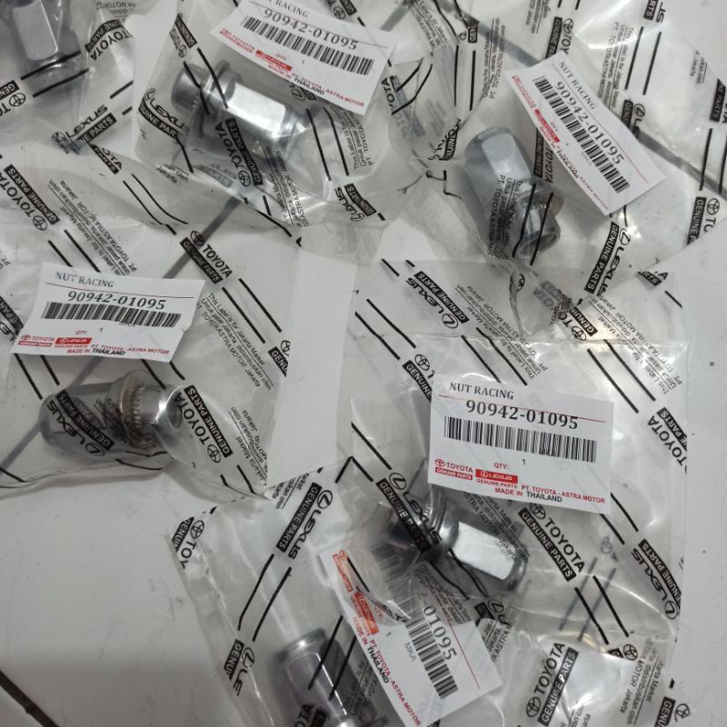 Jual MUR RACING NUT RACING MUR BAUT RODA RACING TOYOTA INNOVA FORTUNER ...