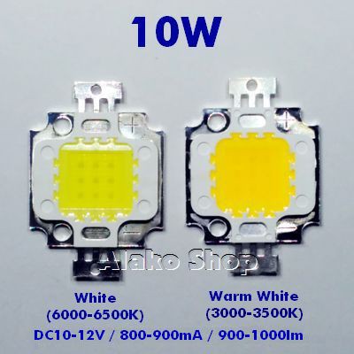 Jual High Power LED 10W - 12V (White) | Shopee Indonesia