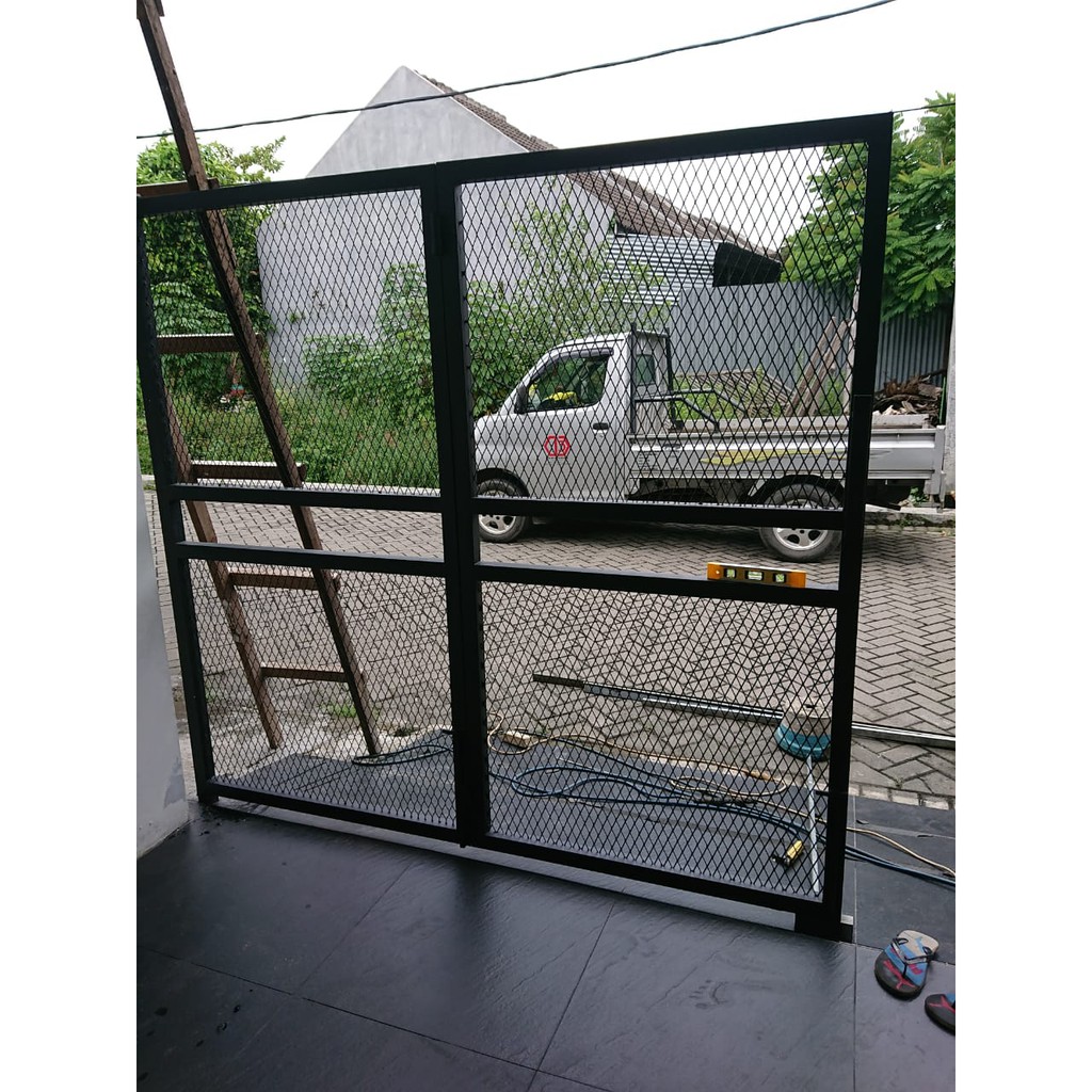 Jual Pagar Industrialis Plat Expanded By DJ3 Engineer | Shopee Indonesia