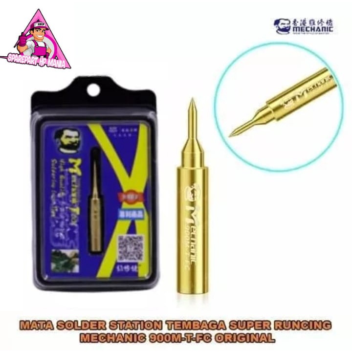 Jual Mata Solder Station Tembaga Super Runcing Mechanic 900M-T-FC FS FR ...