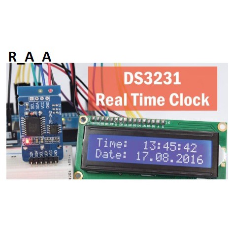 Jual Precision Real Time Clock RTC+Battery Module DS3231 IC AT24C32 IIC | Shopee Indonesia