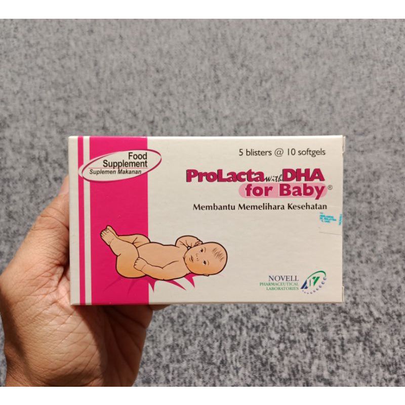Jual PROLACTA WITH DHA FOR BABY STRIP 10 KAPSUL - Prolacta baby ...