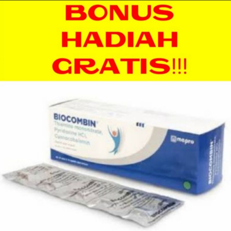 Jual BIOCOMBIN isi 100 tablet | Shopee Indonesia
