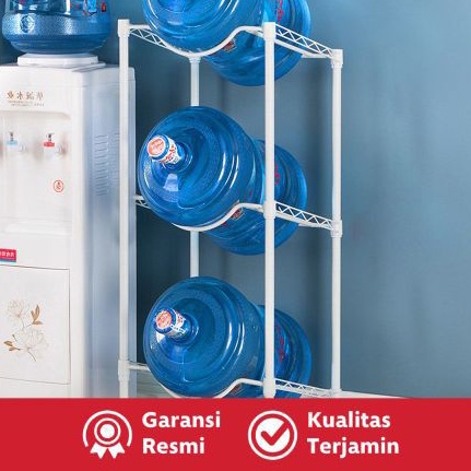 Jual Krisbow Rak Galon 3 Tingkat - Putih | Shopee Indonesia