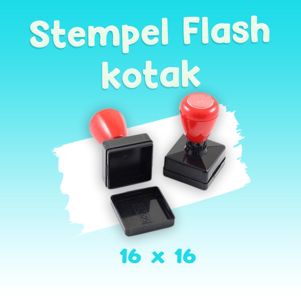 Jual Cetak Stempel Kotak Persegi / Stempel Custom / Stempel Nama ...