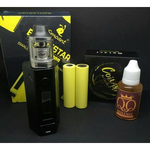 Jual pket lengkap mod battlestar 200w + RTA mage + LG + Liquid ...