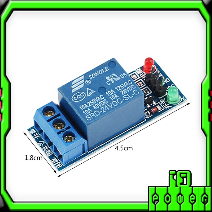 Jual 5V 1 Channel Relay Module arduino - iO Power | Shopee Indonesia