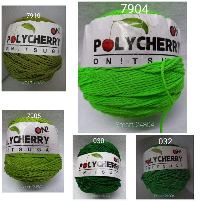 Jual Benang Rajut Polycherry Gradasi Hijau | Shopee Indonesia