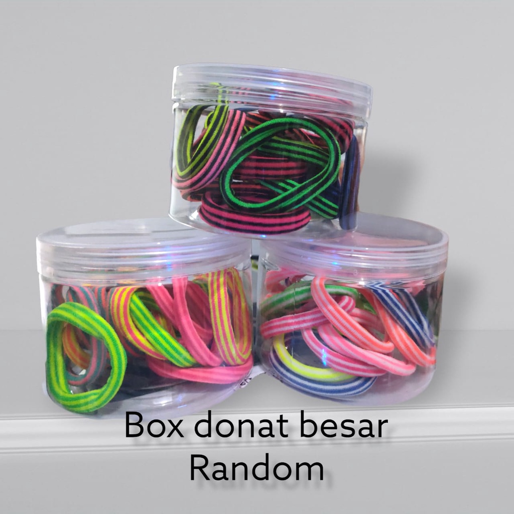 Jual IKAT RAMBUT DONAT POLOS KOREA || KUNCIRAN RAMBUT DONAT POLOS KOREA ...