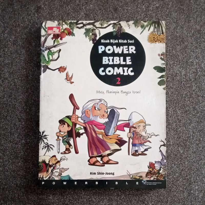 Jual Kisah Bijak Kitab Suci. POWER BIBLE COMIC 2. Musa, Pemimpin Bangsa ...