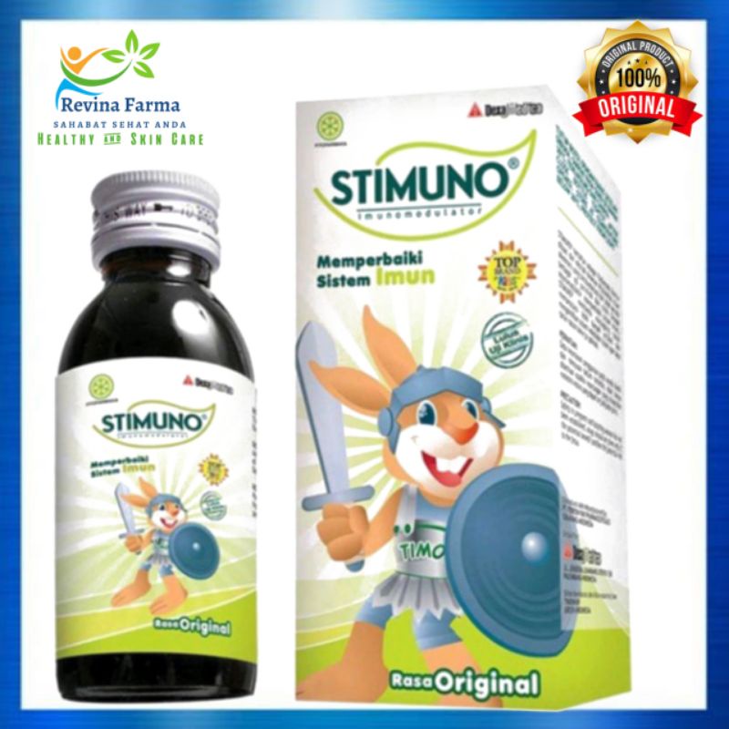 Jual Stimuno Syrup 100ml Vitamin Anak Untuk Daya Tahan Tubuh & Sistem ...