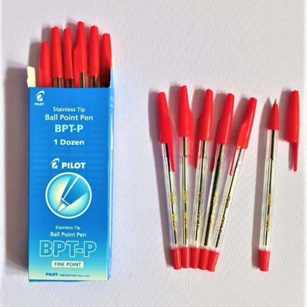 Jual Pulpen Pilot BPTP/ Pen/Pena/Pulpen/Ballpoint/12pcs | Shopee Indonesia