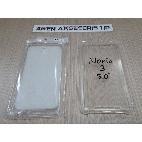 Jual Anti Crack FUZE Android Nokia 3 2017 5.0 inchi Acrylic Case Mika ...