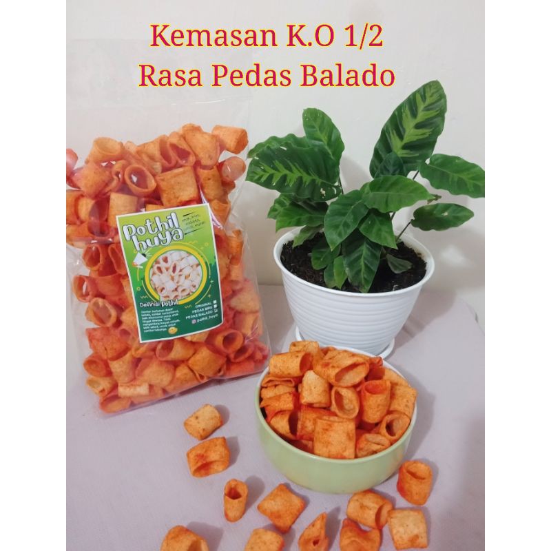 Jual Pothil Huya All Varian Rasa Kemasan K.O 1/2 (500gr) | Shopee Indonesia