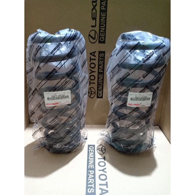 Jual coil spring per keong toyota innova inova reborn belakang original ...