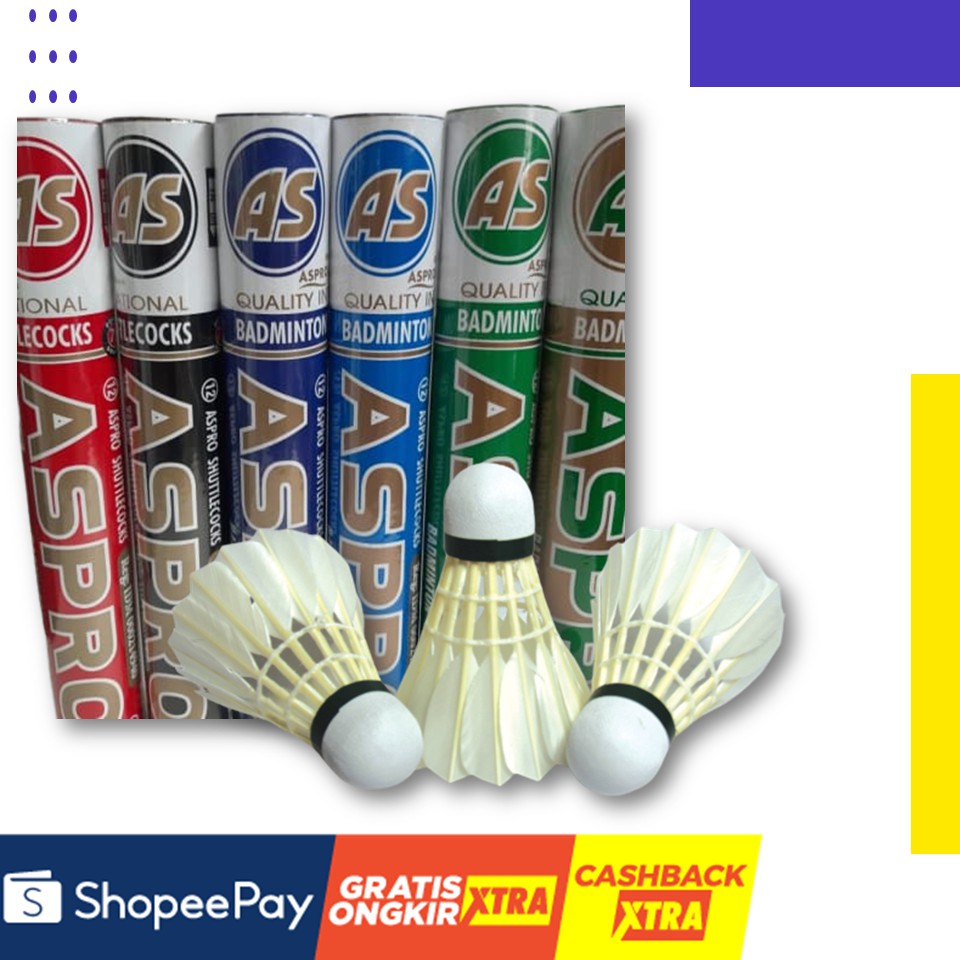 Jual KOK BADMINTON ASPRO | Shopee Indonesia