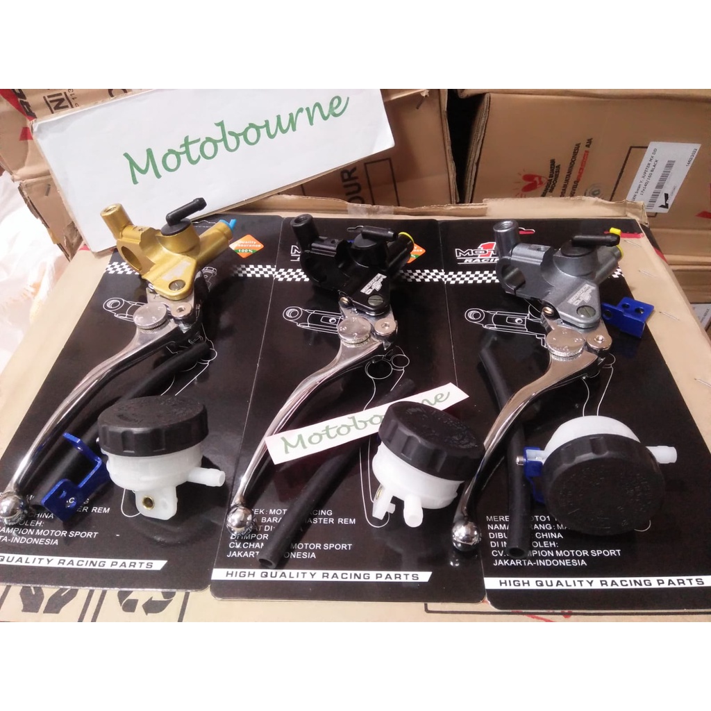 Jual Master rem moto1 Axial Model KRS Moto 1 Racing grey hitam gold ...