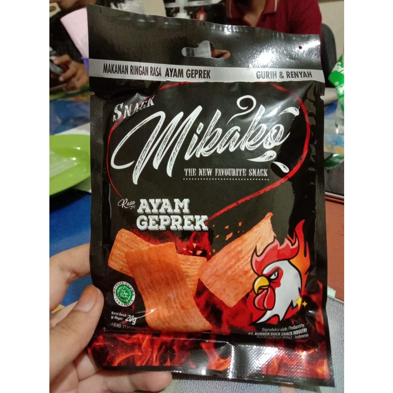 Jual Mikako 24gr [PART 2] RASA PEDAS 1 PACK ISI 10 "devina snack ...