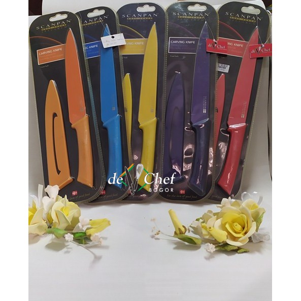 Jual scanpan spectrum cooks knife (carving knife) | Shopee Indonesia