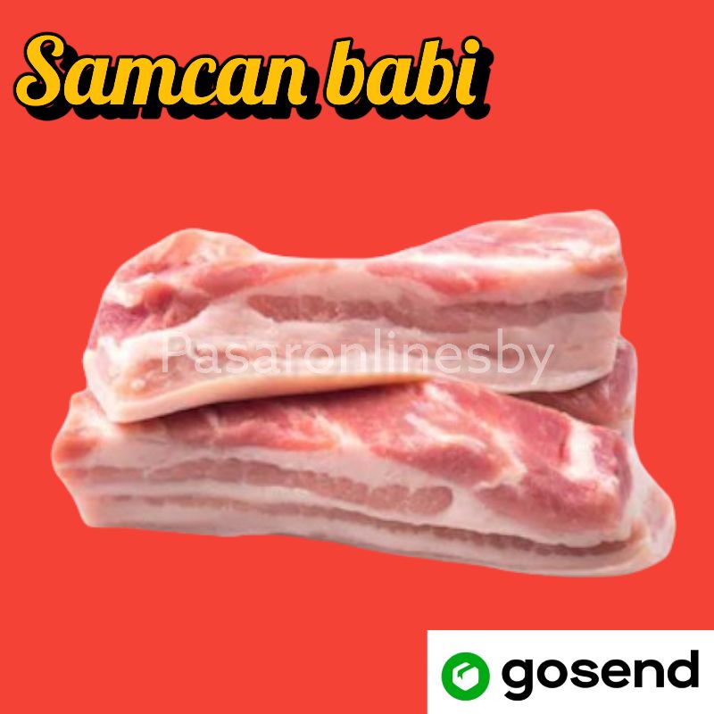 Jual PASAR GUBENG - Daging Babi Samcan / Pork Belly Segar Kotak ...