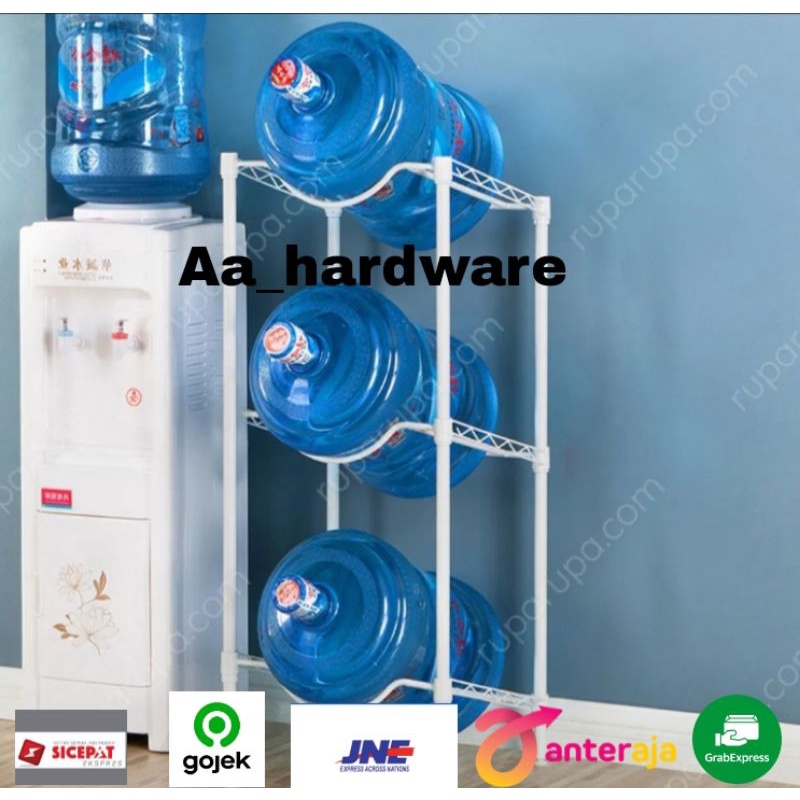 Jual Krisbow Rak Galon 3 Tingkat - Putih | Shopee Indonesia