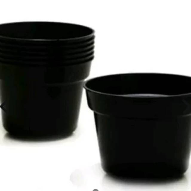 Jual pot hitam ukuran 15 cm | Shopee Indonesia