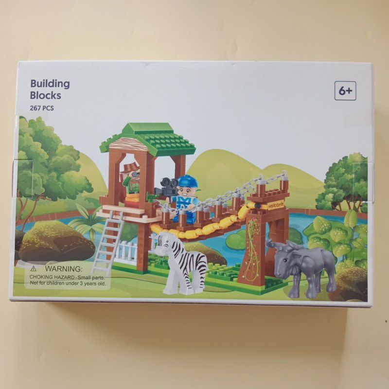 Jual [Miniso] Building Block Lego Jembatan 267pcs | Shopee Indonesia